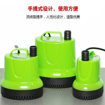 欧规鱼缸潜水泵25100W过滤抽水泵小型鱼缸潜水泵循环泵低吸泵