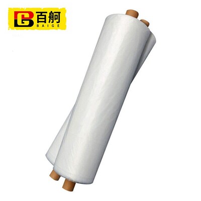 百舸加厚塑料布普通白色透明膜塑料薄膜透明保P温大棚膜养殖防水