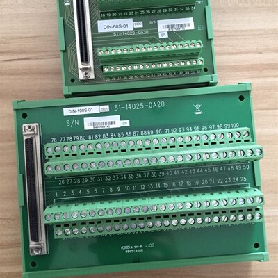 DIN-100S-01 k线ACL-102100-3 -1 -2  100针端子台 DIN-37D-01