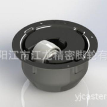 工免维护2820-MMB机场轮航空物滚轮平台用脚轮免厂安滚装珠尼龙脚