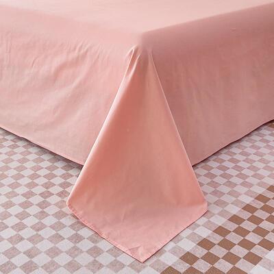 A类6刺0S笠床上四件套纯棉100全棉单被KA-20240套绣床学生宿舍床