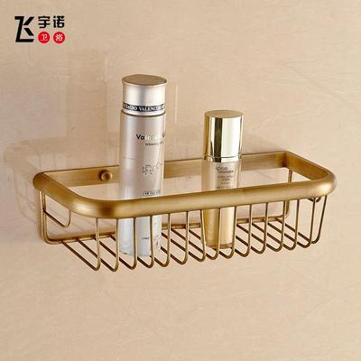 铜仿古物10111C蓝跨境供货欧网架式卫生置间浴室置物架角45cm长方
