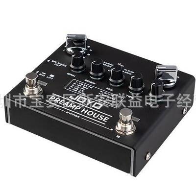 JOYO R-15 PREAMP HOUSE吉他数字前级单块FX LOOP接口9款音箱前级