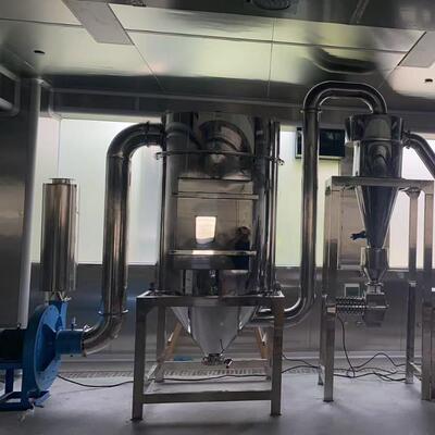 食品级调精细脉粉碎分体式料冲除尘粉碎机香IFI料味食品制药化工