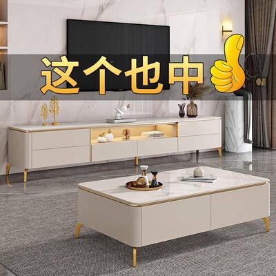 3159现-7008茶几厅家QAP用轻奢代户意式客厅桌子小型圆角客玻璃茶