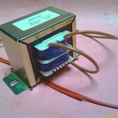 汕头鑫胜兴牌全铜线自动控制25W220V转18V1.4A电源变压器EI57×35