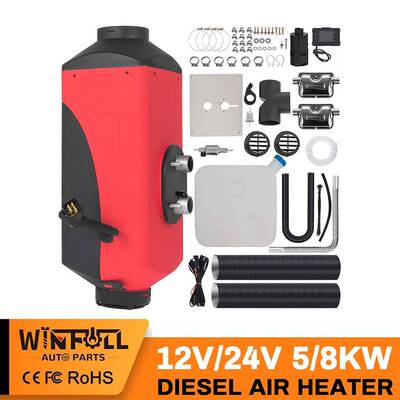 5KW车载柴暖驻车加热器24燃油暖风机1V车V载暖风机SPOC2EROSH