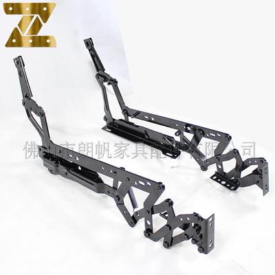 家五金功能悠闲发椅躺椅调节靠具背多角度伸展踏LFF006脚沙三折架