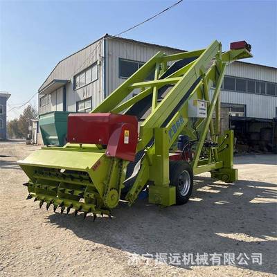 草养牛场JBY饲草料取机青储窖挖切割送料料车发酵池内升降五米取