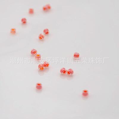 WRZW-21饰品辅机料电脑绣珠X盘珠连SCQ珠线珠玻璃米珠散家纺