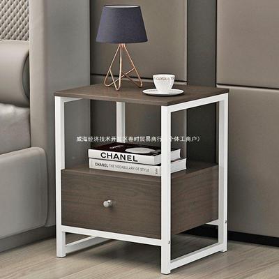 简件易代客床头柜厅组装储物收纳柜资料现柜边几文柜子JMS人造板