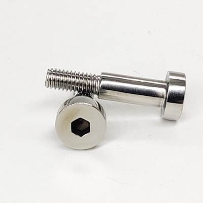 304不锈钢塞打螺丝凸肩轴肩等高 限位栓￠20*20-100(M16)GB/T5281