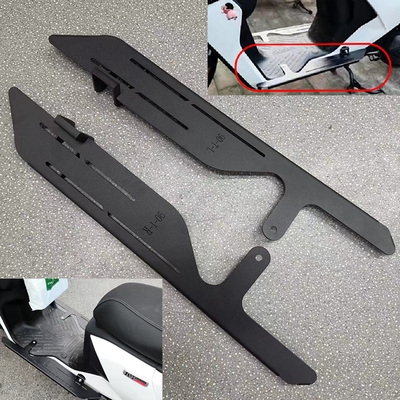 九号F90电动车hF60加长铁脚踏板9号BMAX90前后一体踏板脚蹬后搁脚
