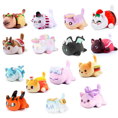 aphmau plush 可爱小猫咪抱枕布偶毛绒公仔儿童玩具女友礼物 定制