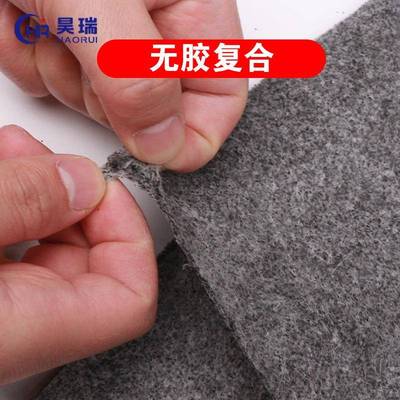 熔厂家活性炭喷布静电罩棉性炭过滤棉EDU口无纺布空气净活化棉