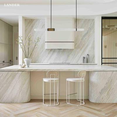 白金沙天然大897理背大板白色系景板石材工装装墙砖地砖石家家具