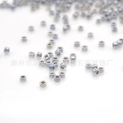 WRZ-9五线荣饰品辅电脑机绣珠盘连珠玻璃珠米珠机绣DIY玻料璃散珠