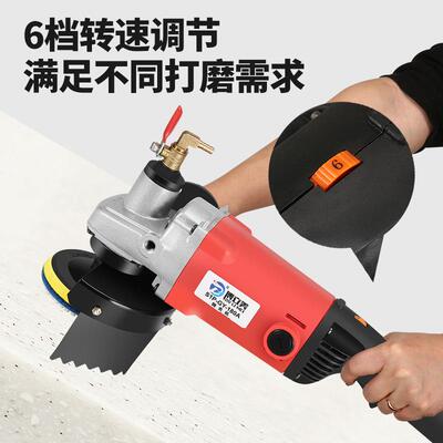 水机注FTI水式抛光机地面无打平磨翻新板砂纸机磨砂光机刷台式水