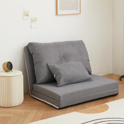 新款懒人折沙发床可叠CIJ榻小户卧室单双人两用阳台多功能日式型