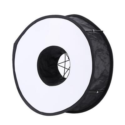46cm 易折叠 闪光灯环形柔光箱 微距 柔光罩 D2921