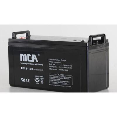 MCA蓄电池FC1290AH锐牌蓄电池12V90AH免维护蓄电池
