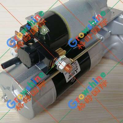 挖掘机电器件SH350-5，6HK1启动马达M8T60973AM，M008T60973Z