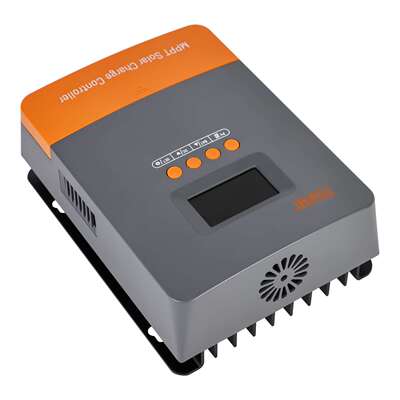 60aMPPT太阳能控制器12V/24V/36V/48V自识别光伏充放电控制器跨境