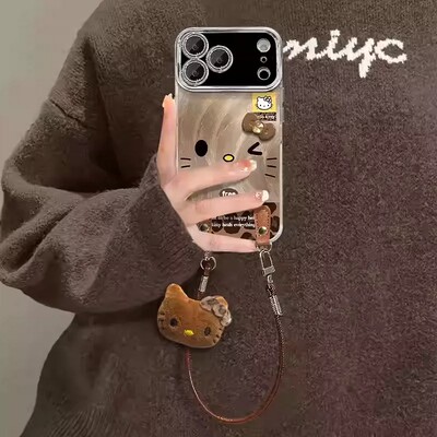 凯蒂猫【自带镜头膜】适用vivoy78+手机壳vivoy77挂绳y76s贴件y73s高级viviy70s抖音y55s网红y53s小y52sy51s