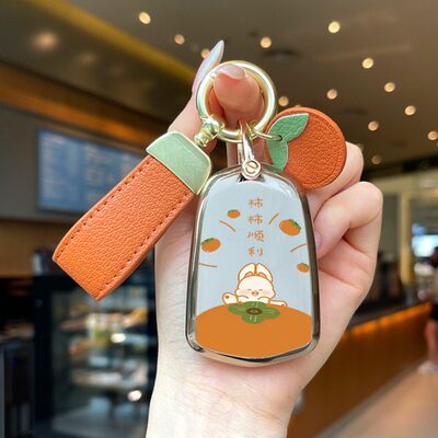 适用凯迪拉克钥匙套XT5 CT5 XT4 XTS ATSL CT6女XT6汽车CT4包壳扣