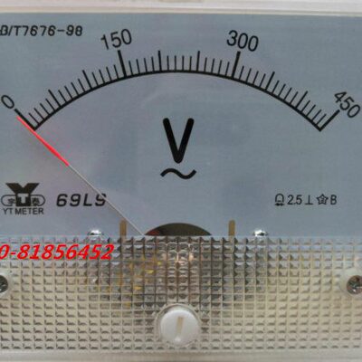 指针交流电压表69L9-450V 380V 69L9-V  GB/T7676-98