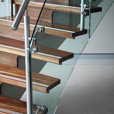 304201不锈钢管柱玻栏璃杆阳台室外圆护家用扶手地铁工立程PWV商