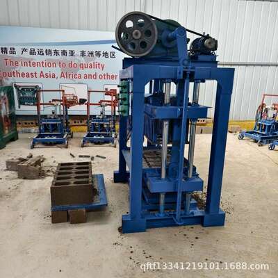 4-35全自动水泥砖机 路沿石空心砖机 液压免烧型砌块成型机砖机
