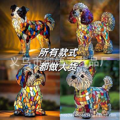 跨境新款Cat Lamp-Dachshund Lamp-Bigfoot Lamp动物LED灯摆件