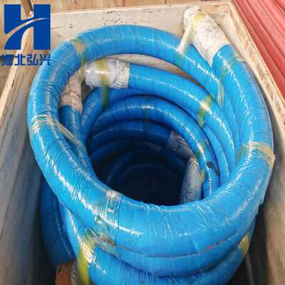 五新湿喷机末端加强软管 DN80*4米胶管 耿力 铁建 佳乐喷浆管