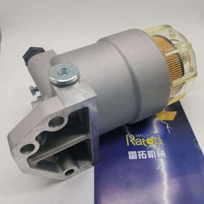 挖掘机过滤器 SH210-5 ZAX200-3 油水分离器总成 短杯 4642641