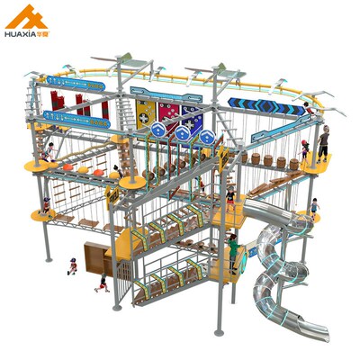 室内高空拓展冒险闯关游乐设备商场淘气堡儿童游乐设施