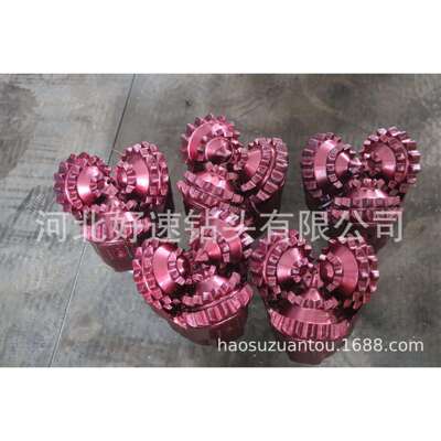 钢齿三牙轮钻头7 1/2英寸铣齿三牙轮钻头直径190mm--IADC127/217