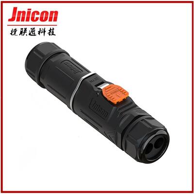 航空插头 MJ32自锁2P推拉自锁 IP67工业连接器120A600V防水连接器