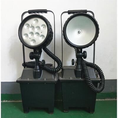 FW6102GF防爆移动工作灯 防水LED泛光灯30W 氙气施工照明灯35W