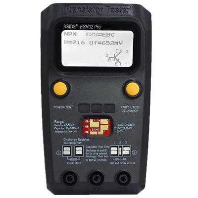 BSIDE ESR02Pro晶体管仪电解晶体管表电阻电感电容仪