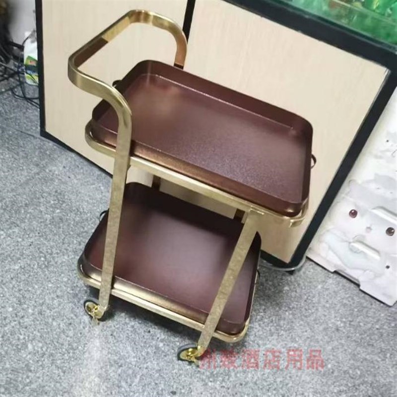 轻奢移动沙发边几小推车客厅角几家用茶几小吃车床头柜带轮置物架