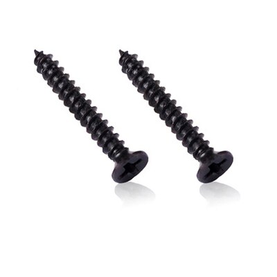 KA沉头平头自攻螺丝钉M2.3 M2.6 M3*5X6X8X10X12X14X16X20黑色1千