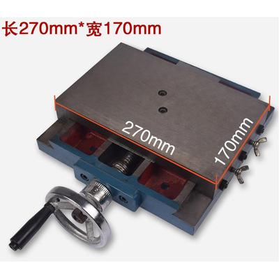 精密重型十字滑台燕尾槽拖板手摇丝杆移动十字工作台滑块单向导轨