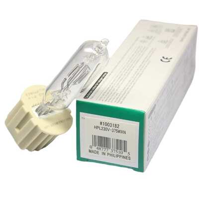 USHIO牛尾 HPL230V-375WXN #1003182 HPL375WXN G9.5设备摄影灯泡