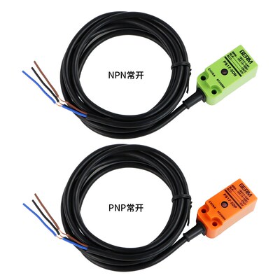 PS17-5DN/DP方形接近开关传感器感应金属常开PNP三线24V直流NPN