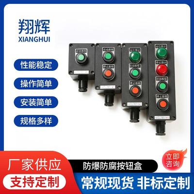 防腐按钮盒BZ8050-A2D1/A2D2/A3G,主令控制器，按钮开关盒防护