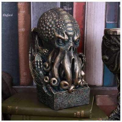 万圣节摆件克鲁苏神话雕像章鱼雕塑树脂工艺品 CTHULHU STATUE
