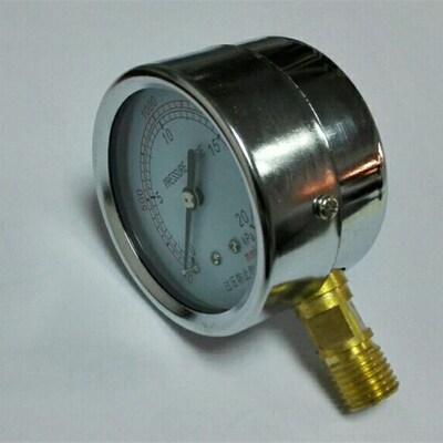 径向膜盒压力表 直径60mm pressuregauge 0-20KPA 0-2000MMH2O