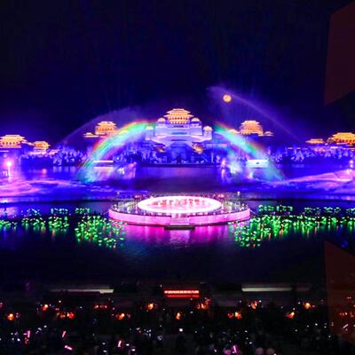 承接水景工程方案广场音乐喷泉厂家光影水秀水幕个性化设计安装