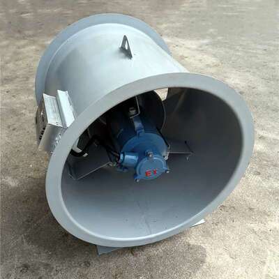 JSF-GM低噪声斜混型轴流风机JSF-M-450 4500m3/h 0.75kw 378pa
